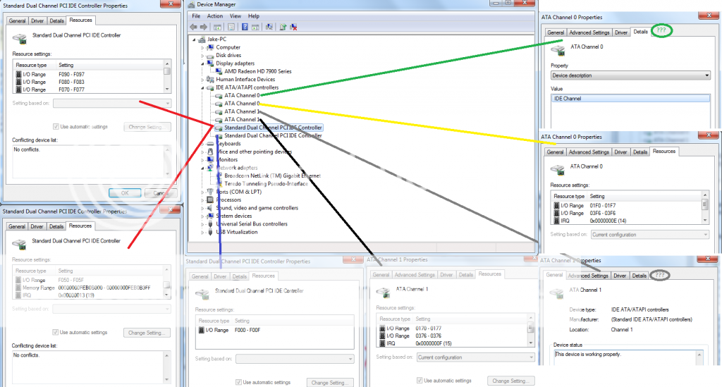 The driver detected a controller error on \Device\Ide\IdePort1. Help ...